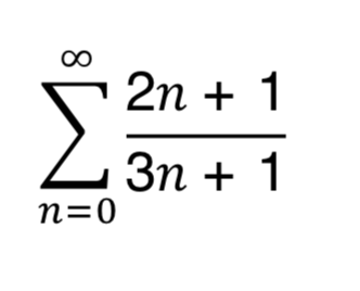 Solved Use the geometric series or the nth term test to | Chegg.com