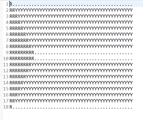 public static String getFlag(int size, char color1, | Chegg.com