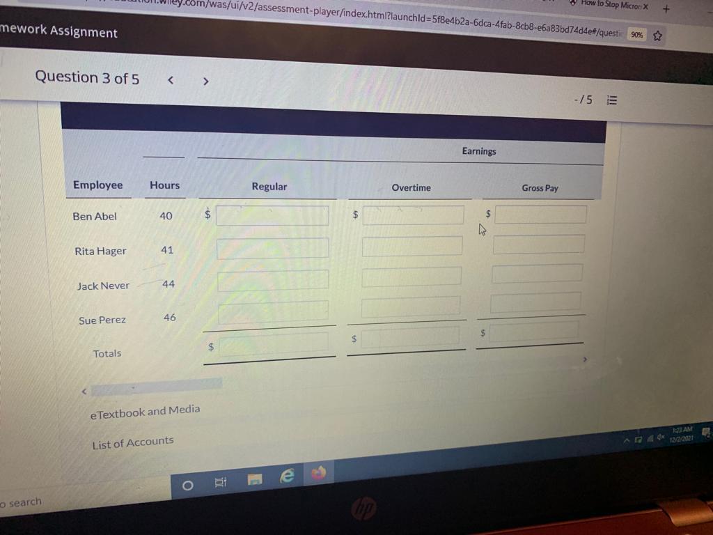 Solved of 5 View Policies -/5 = Current Attempt in | Chegg.com