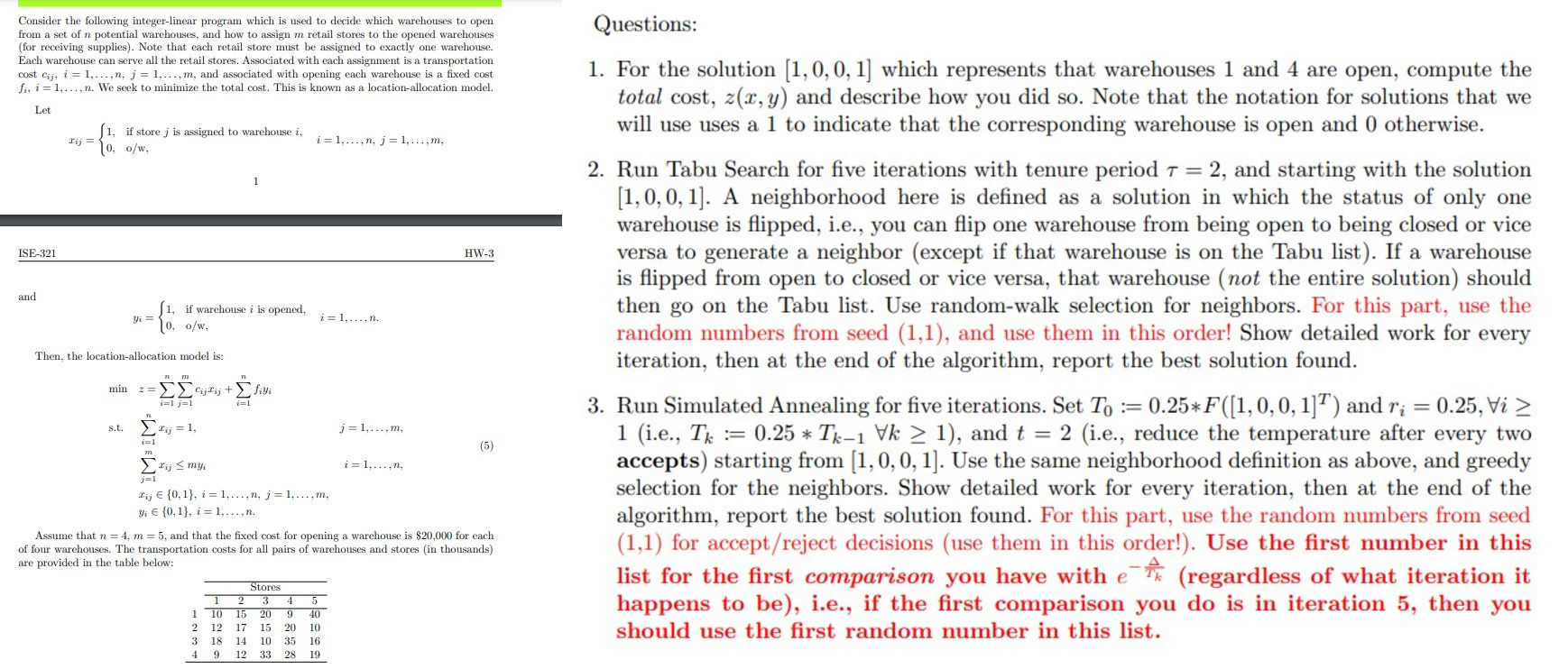 Solved 1. ﻿For the solution [1, 0, 0, 1] ﻿which represents | Chegg.com