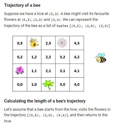 Solved Trajectory of a bee Suppose we have a hive at (1,3). | Chegg.com
