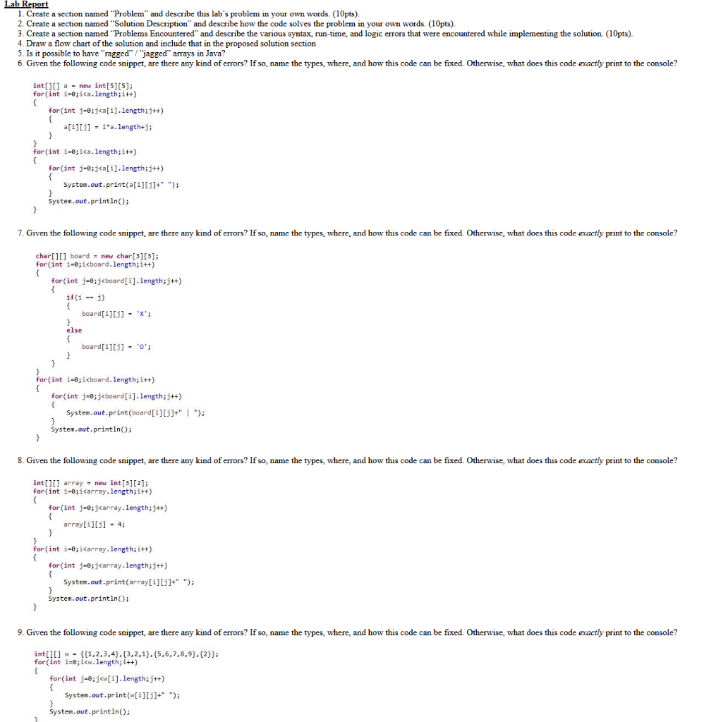 Solved Answers should be formatted to JAVA. Please focus on | Chegg.com
