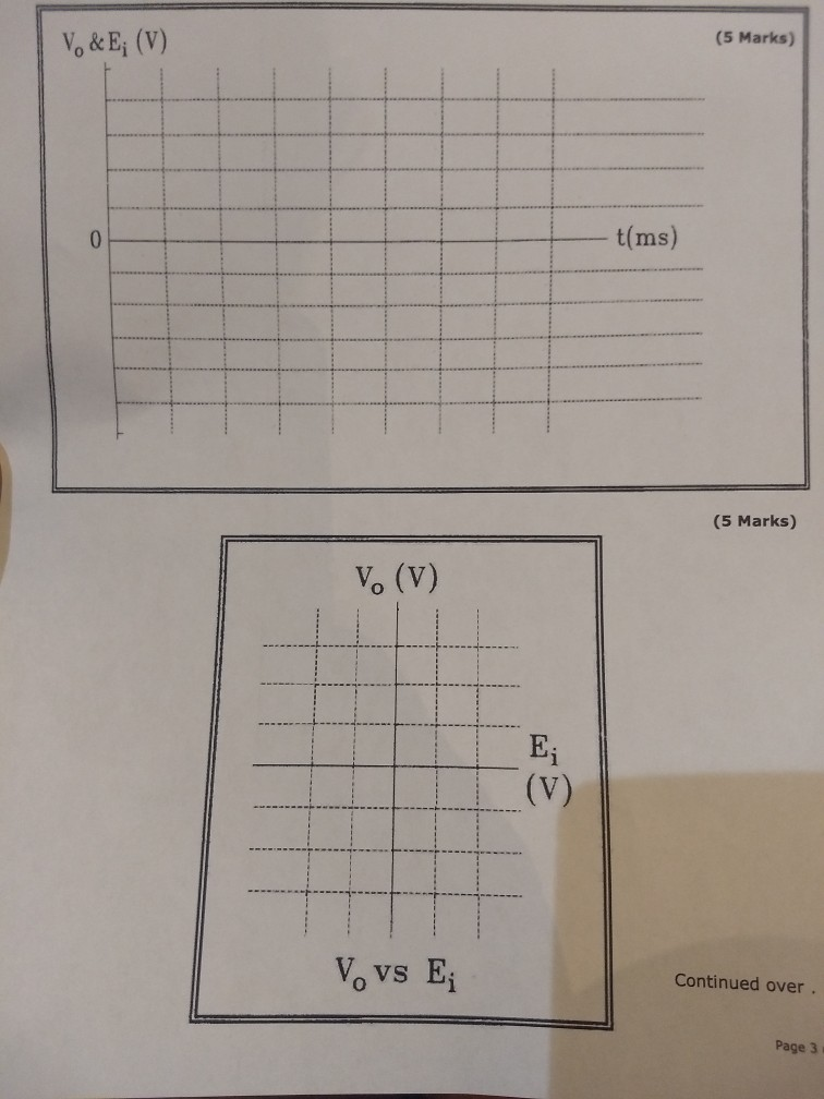 Solved Design a non -inverting voltage level detector with | Chegg.com