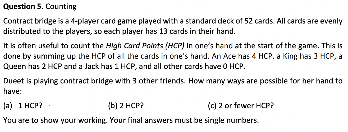 Solved Topic: Counting (discrete math) Need help with doing | Chegg.com