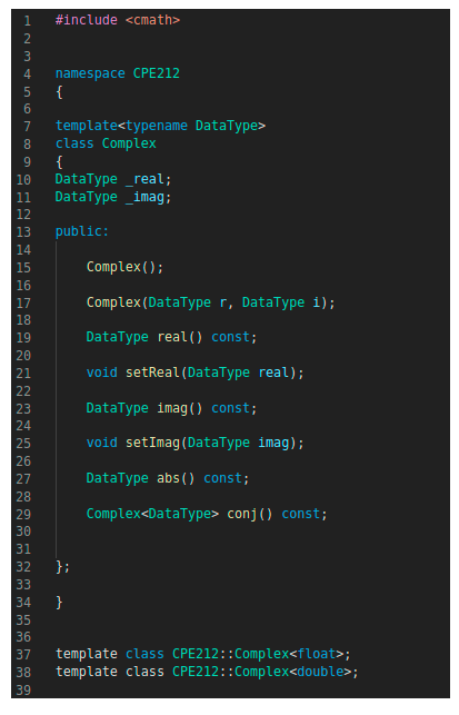 #include 4 namespace CPE212 7 8 templatestypename | Chegg.com