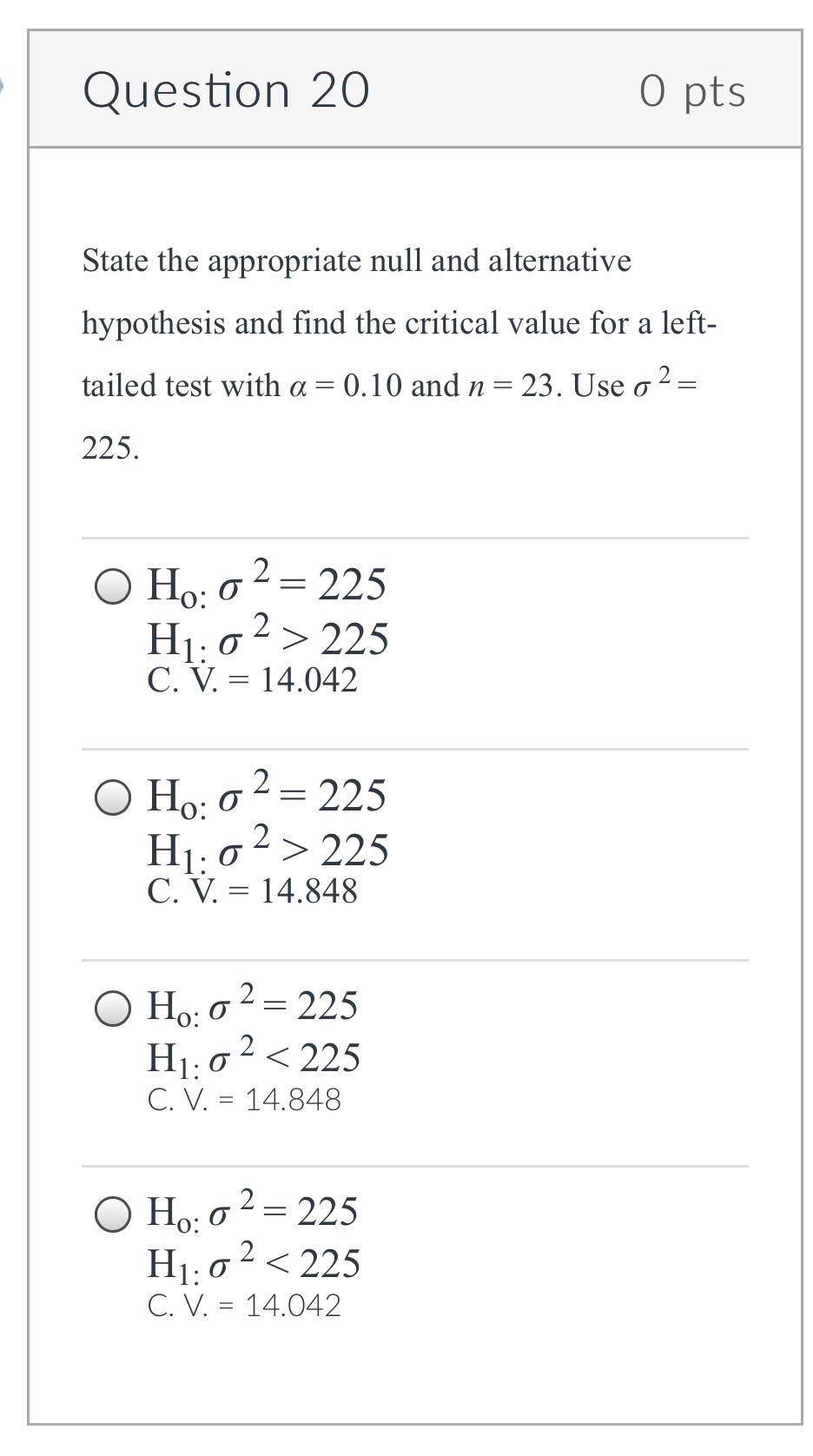 Solved State the appropriate null and alternative hypothesis | Chegg.com