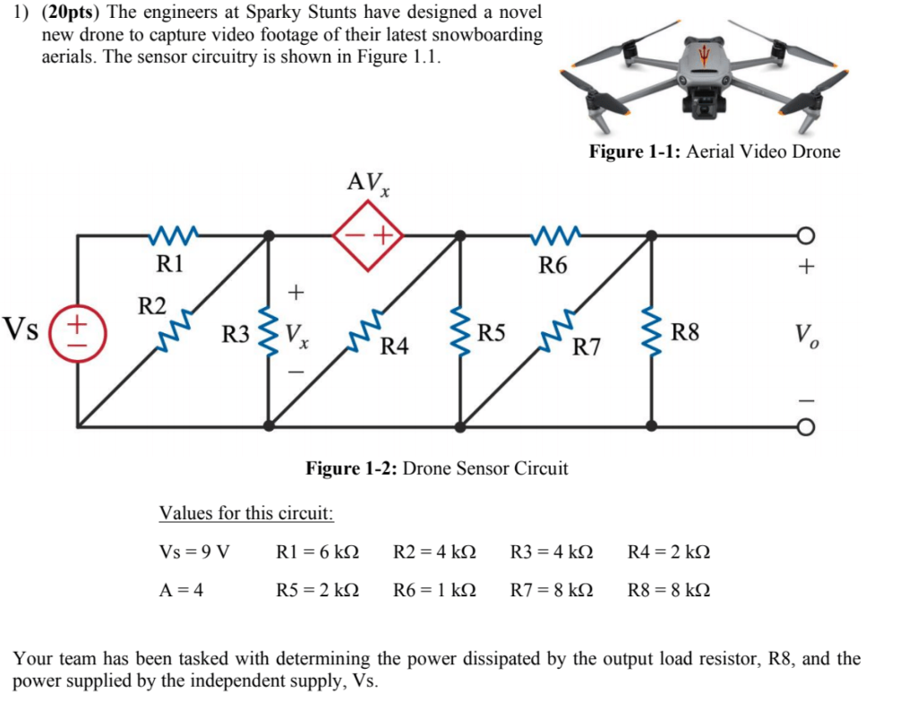 Solved 1) (20pts) The engineers at Sparky Stunts have | Chegg.com