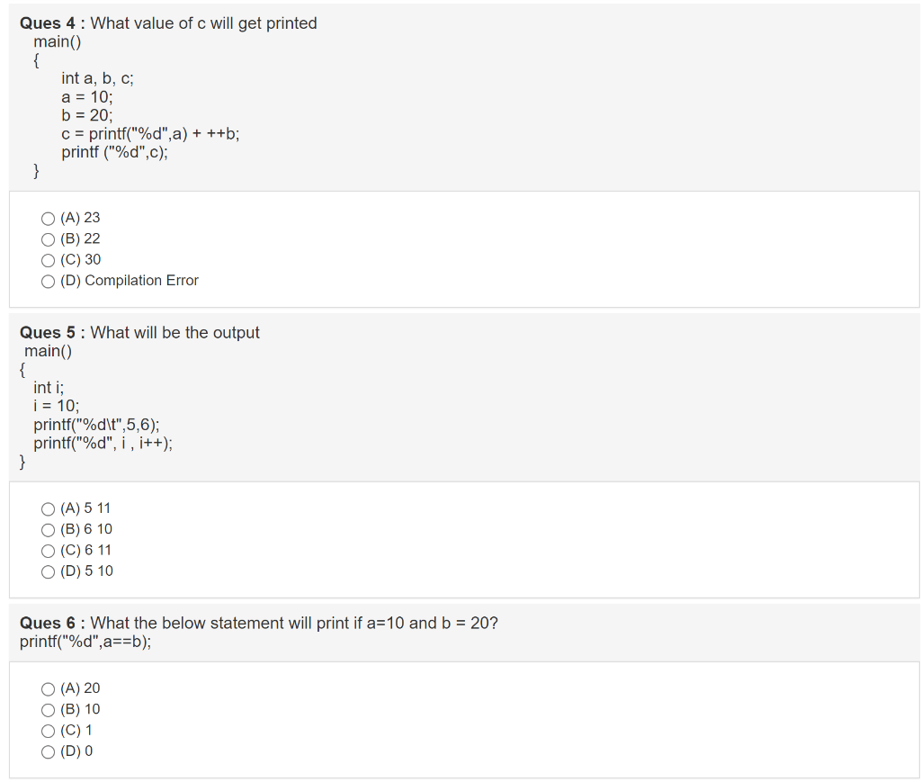Solved Ques 1 : Which one of the given option is correct? | Chegg.com