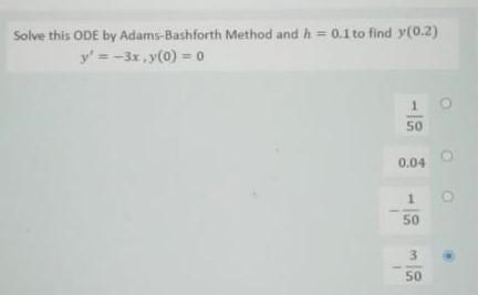 Solved Solve this ODE by Heun's Method and h = 0.1 to find | Chegg.com