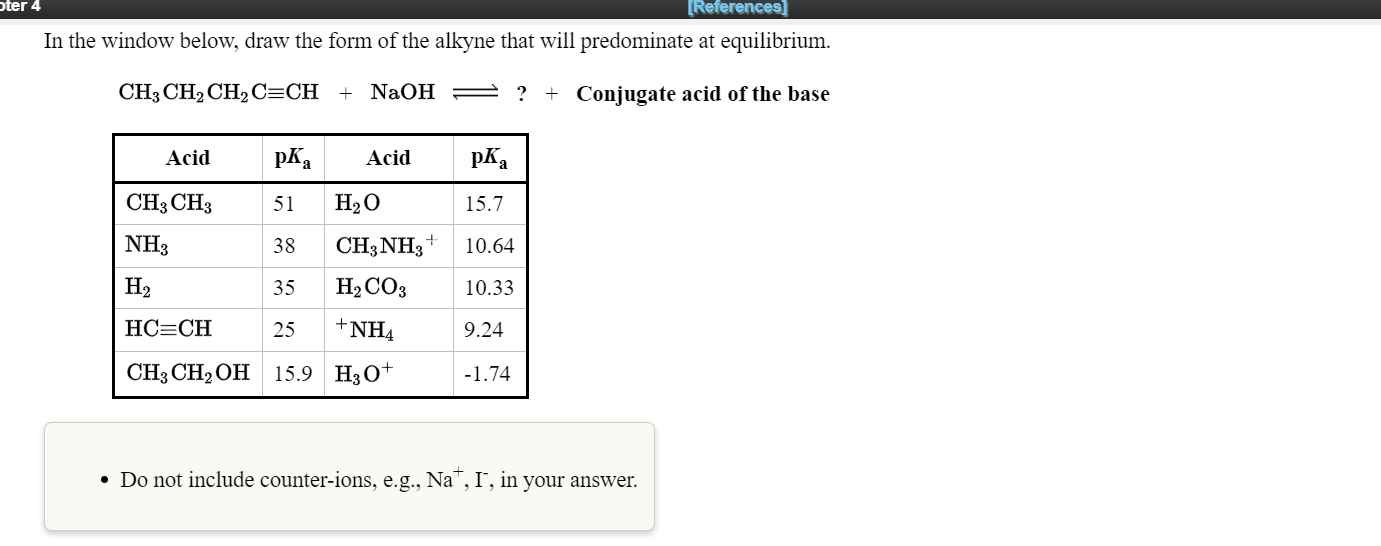 Solved pter 4 [References) In the window below, draw the | Chegg.com