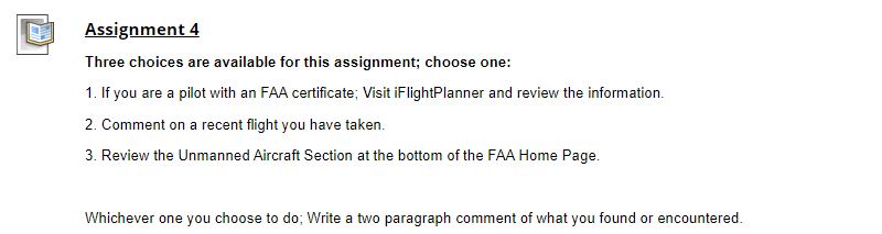 Solved Assignment 4 Three choices are available for this | Chegg.com