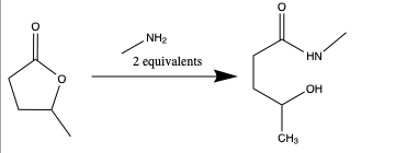 Solved O NH2 HN 2 equivalents OH CH3 | Chegg.com