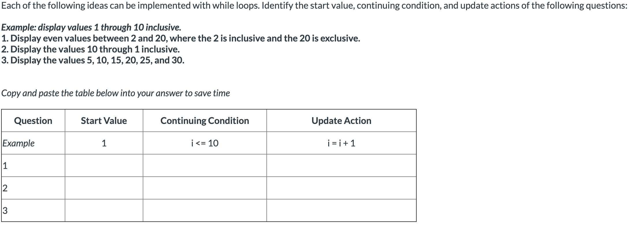 Solved Each of the following ideas can be implemented with | Chegg.com