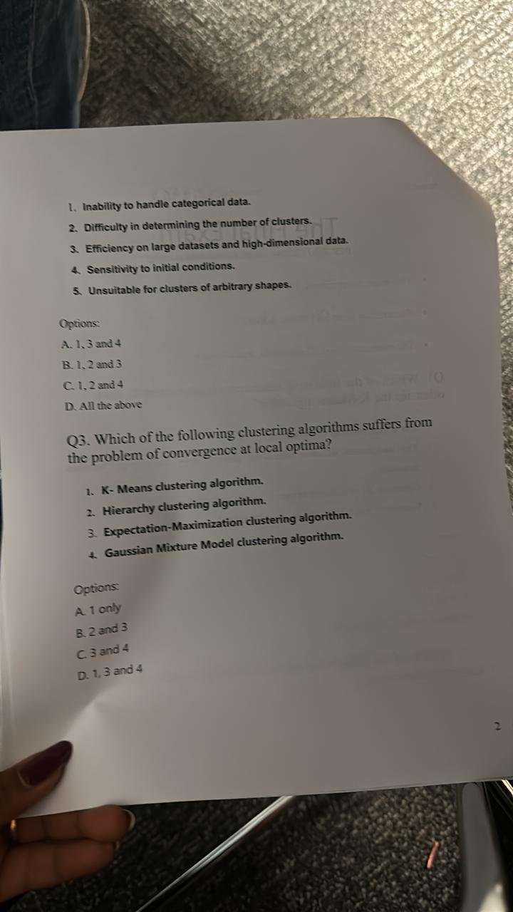 Solved Inability to handle categorical data.Difficulty in | Chegg.com