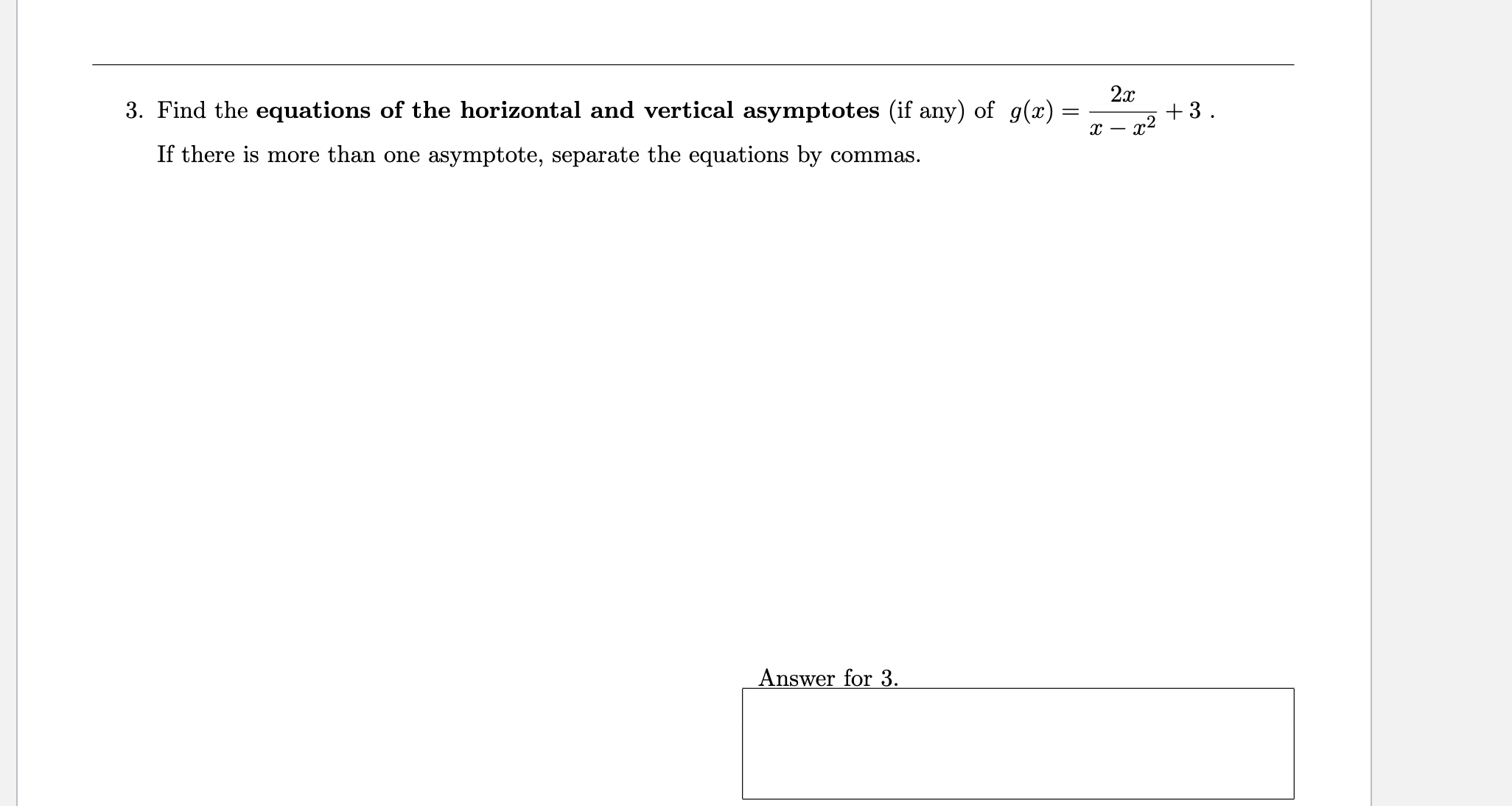 Solved Find the equations of the horizontal and vertical | Chegg.com