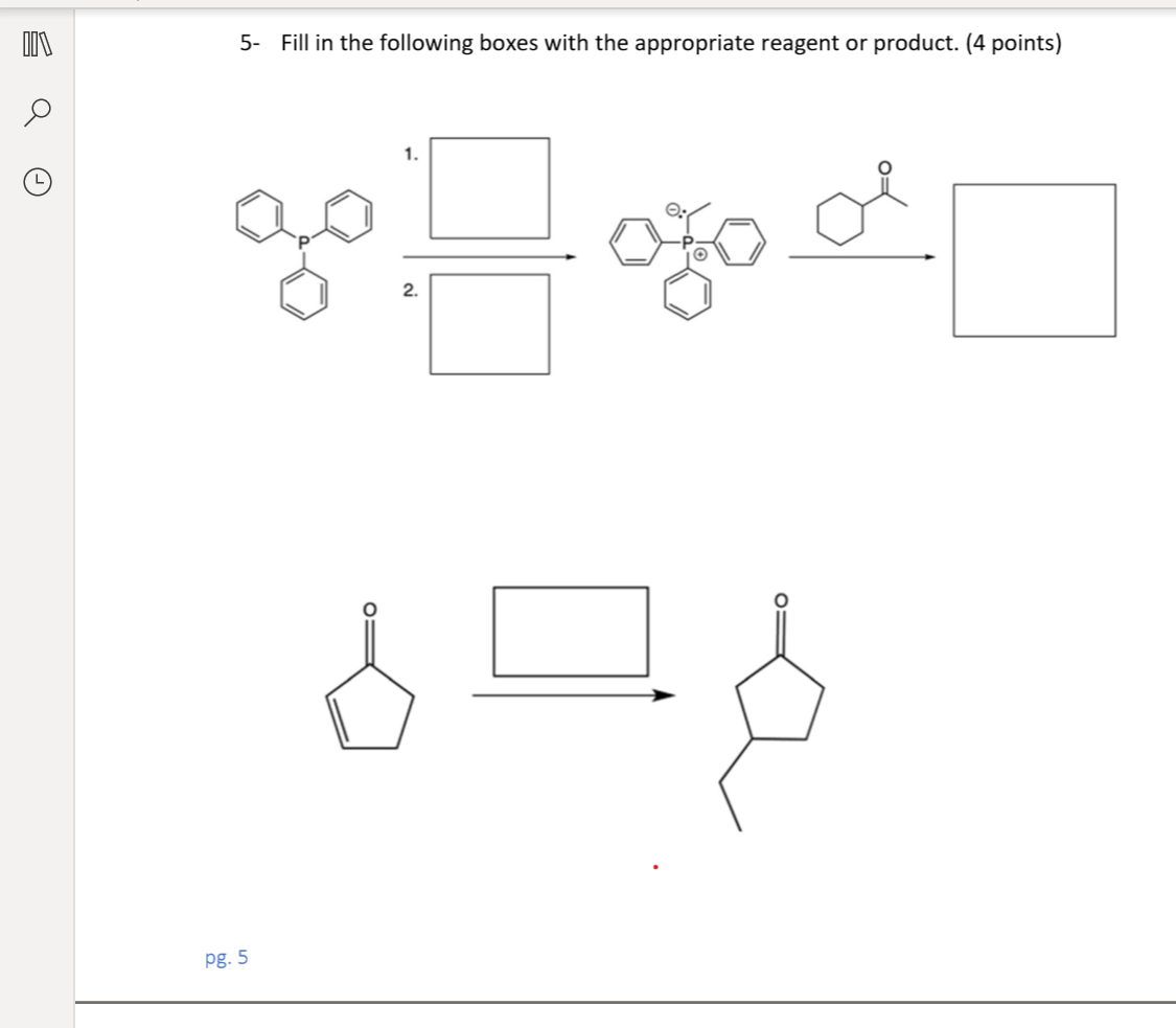 Solved 5- Fill in the following boxes with the appropriate | Chegg.com