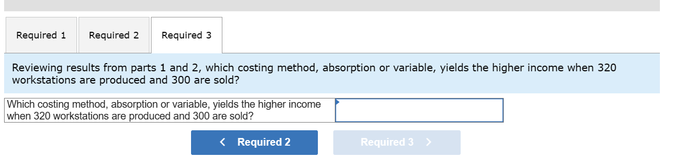 Solved Complete the following income statements using | Chegg.com
