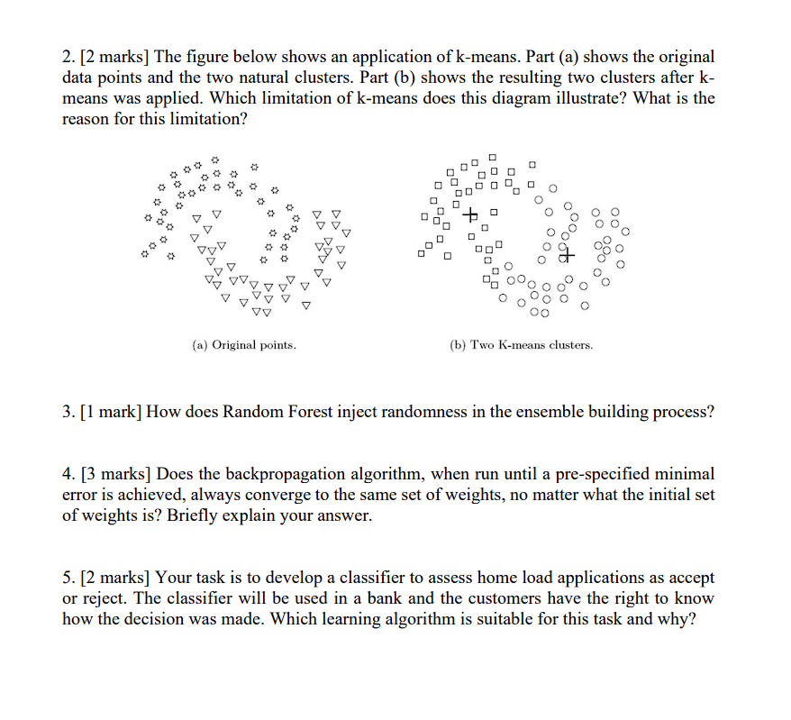 Solved 2. [2 marks] The figure below shows an application of | Chegg.com