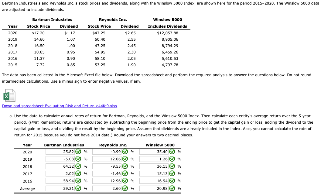 Solved d. Assume the risk-free rate during this time was 3%. | Chegg.com
