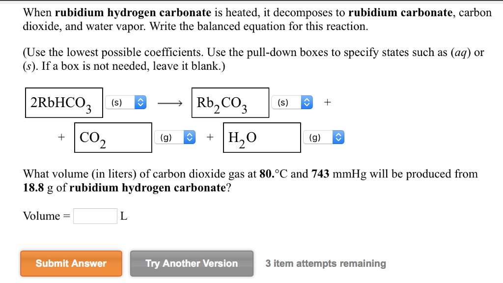 Rubidium Reacting With Water