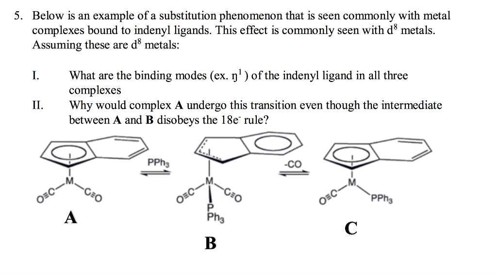 Solved 5. Below is an example of a substitution phenomenon | Chegg.com