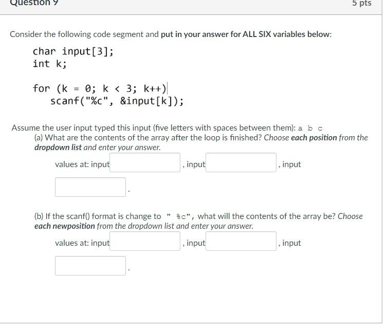 Solved a) Assume that d is the correct type. What will be | Chegg.com