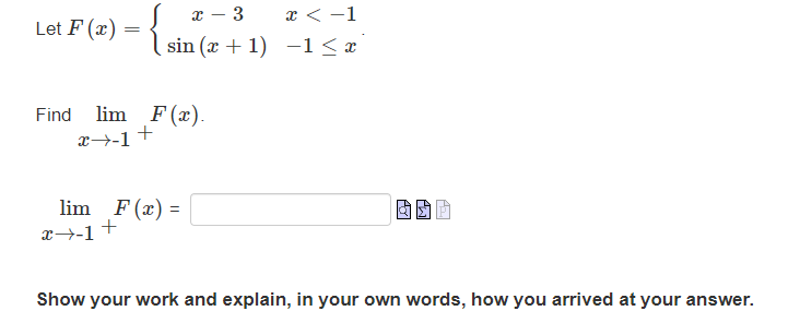 Solved Let F(x)={x−3sin(x+1)x