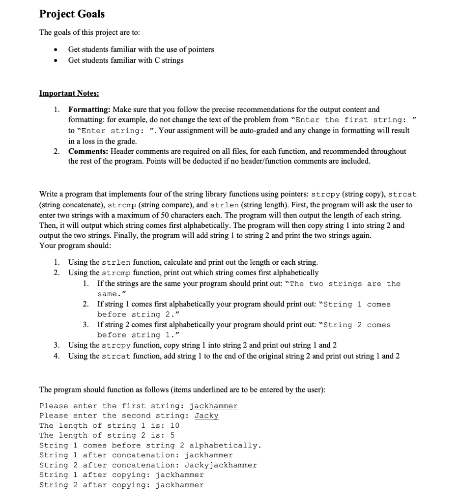 Solved I appreciate it if you could provide me with a sample | Chegg.com