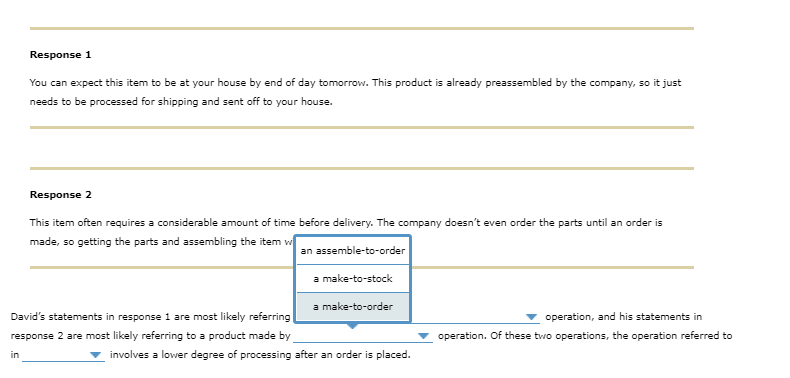 Solved 4. Manufacturing operations Felix works in customer | Chegg.com