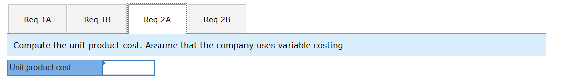 Solved Exercise 4-6 (Algo) Variable and Absorption Costing | Chegg.com