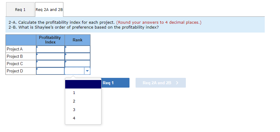Solved E11-8 (Algo) Comparing Projects Using Profitability | Chegg.com