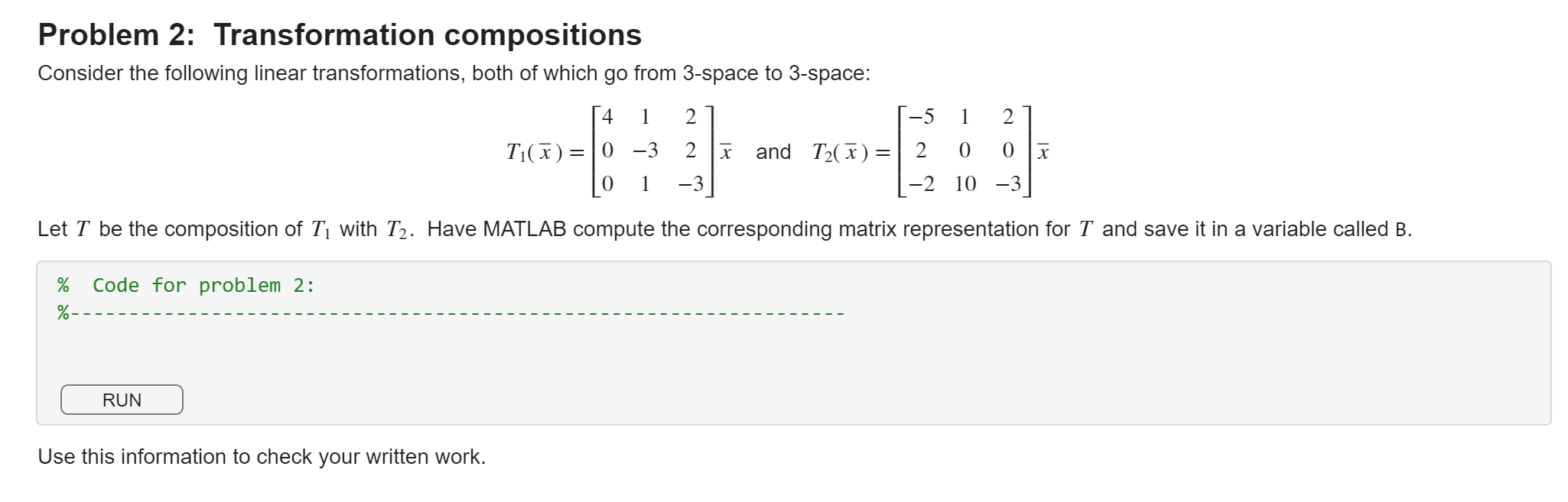Solved this is done on MATLAB. i will give a thumbs up if | Chegg.com