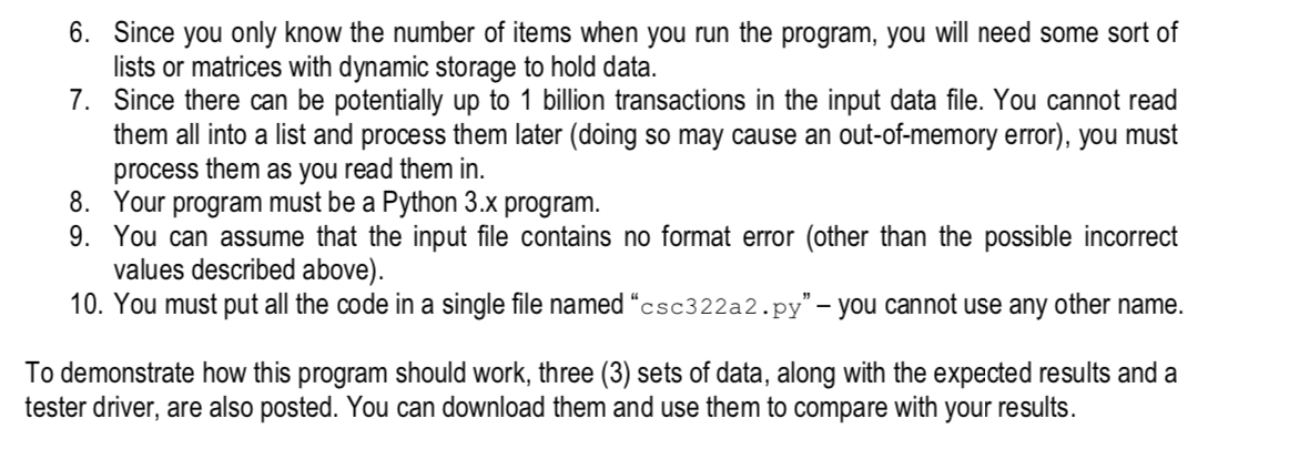In this assignment, you are going to write a Python | Chegg.com