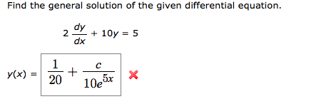 Solved Find the general solution of the given differential | Chegg.com