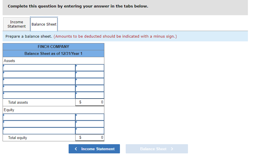 Prepare a GAAP-based income statement and balance | Chegg.com