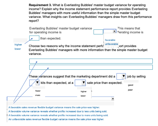 Solved Everlasting Bubbles, Inc. produces multicolored | Chegg.com