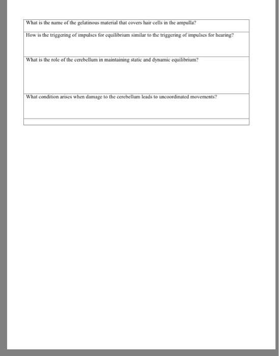 Solved What is the name of the gelatinous material that | Chegg.com