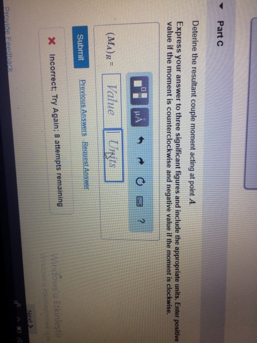 Solved Fundamental Problem 4.25 Replace the loading system | Chegg.com