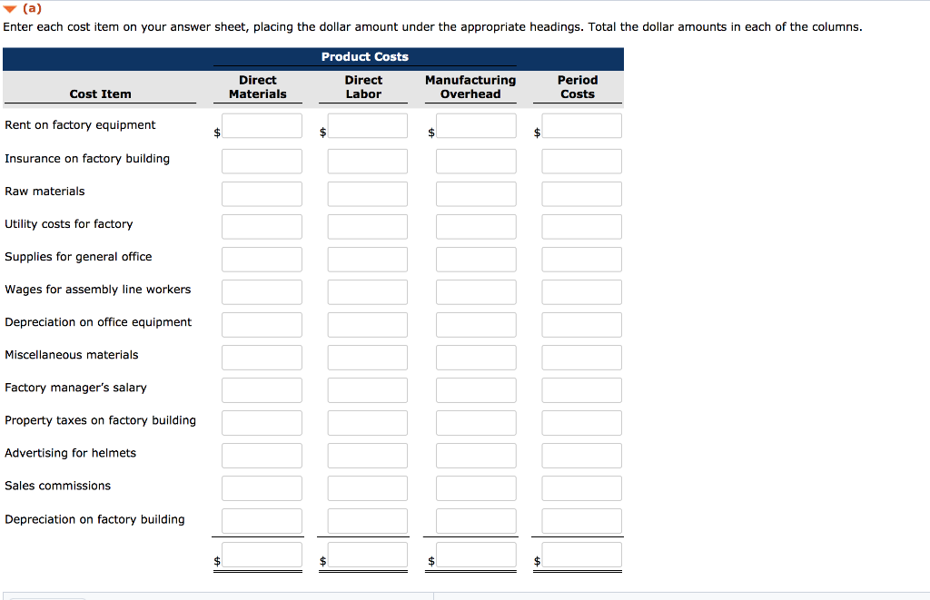 Solved Problem 14-01A a-b (Video) (Part Level Submission) | Chegg.com
