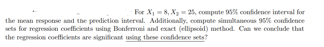 Solved In a small scale regression study, the following data | Chegg.com