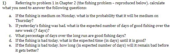 Solved Chapter 2 problem \#1: Commercial fishermen in Alaska | Chegg.com