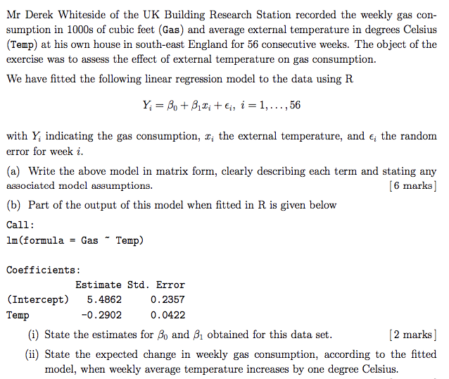 Solved Mr Derek Whiteside of the UK Building Research | Chegg.com