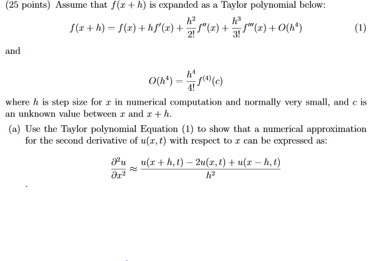 Solved (b) What is the error (that is, the difference | Chegg.com