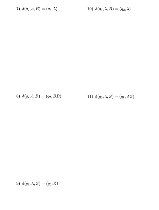 Solved 4. Given a PDA P = (Q,Σ,Γ,δ,q0,Z), compute an | Chegg.com