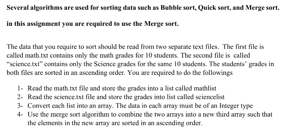 Solved The program should be in python and please use array | Chegg.com