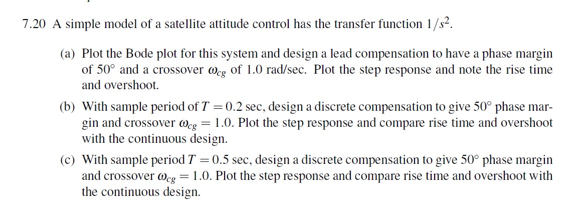 Solved please provide Matlab code for the following problem | Chegg.com