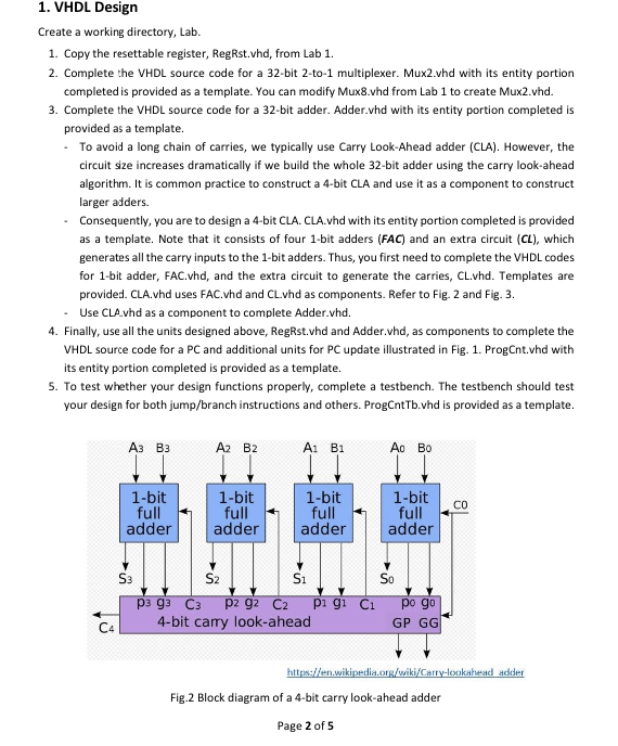 Create a working directory, Lab. 1. Copy the | Chegg.com