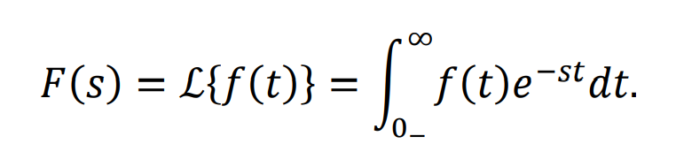 Solved Use the one-sided Laplace transform defined as Using | Chegg.com