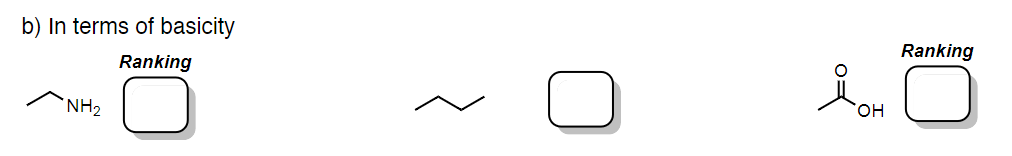 Solved Rank them with 1 being the most and 3 being the least | Chegg.com
