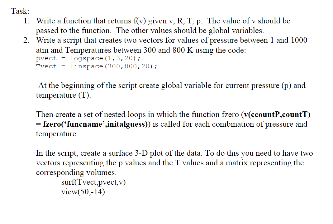 Solved Matlab coding problem. Having trouble wrapping my | Chegg.com